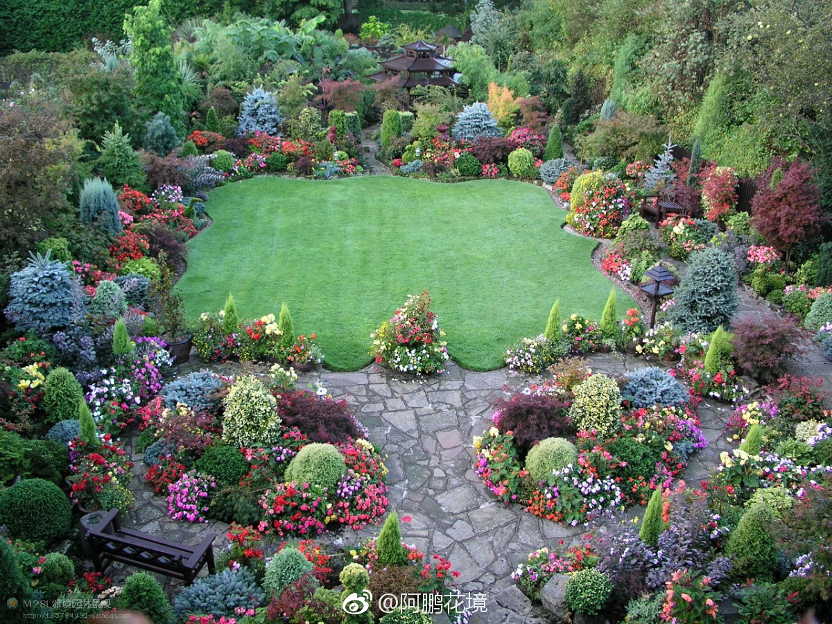 英国四季花园2，经典花园共赏|经典花园|四季花园|英国_新浪新闻