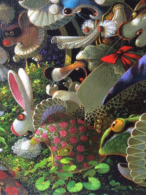 法国插画艺术家 Pillot Frederic 一组童话插画艺术，功力太棒了|插画|功力|童话_新浪新闻