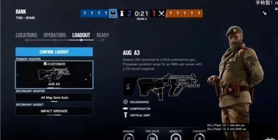 彩虹六号: Kaid武器数据解析|衰减|冲锋枪|霰弹枪_新浪新闻