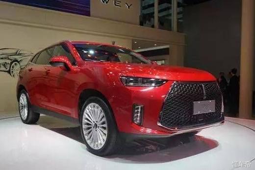 首批长城WEY P8，前脸犹如一张血盆大口，16万起堪称巅峰之作-新浪汽车