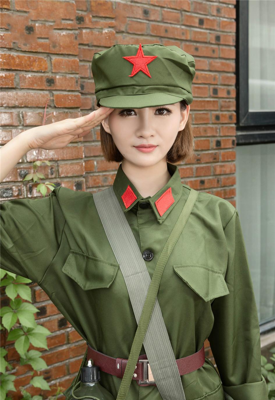 DIY绿军装美女, 真是一朵军中绿花|中绿|绿军装|年代_新浪新闻