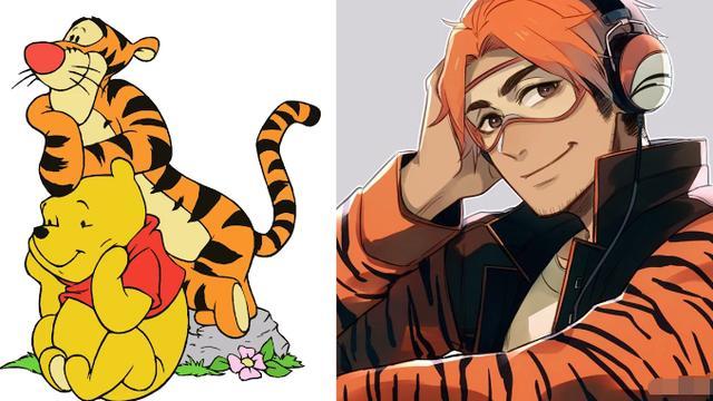 当迪士尼小熊维尼里的角色变成真人！维尼和跳跳虎颜值太高了！