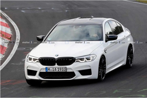 专注赛道性能 宝马M5 CS海外谍照曝光-新浪汽车