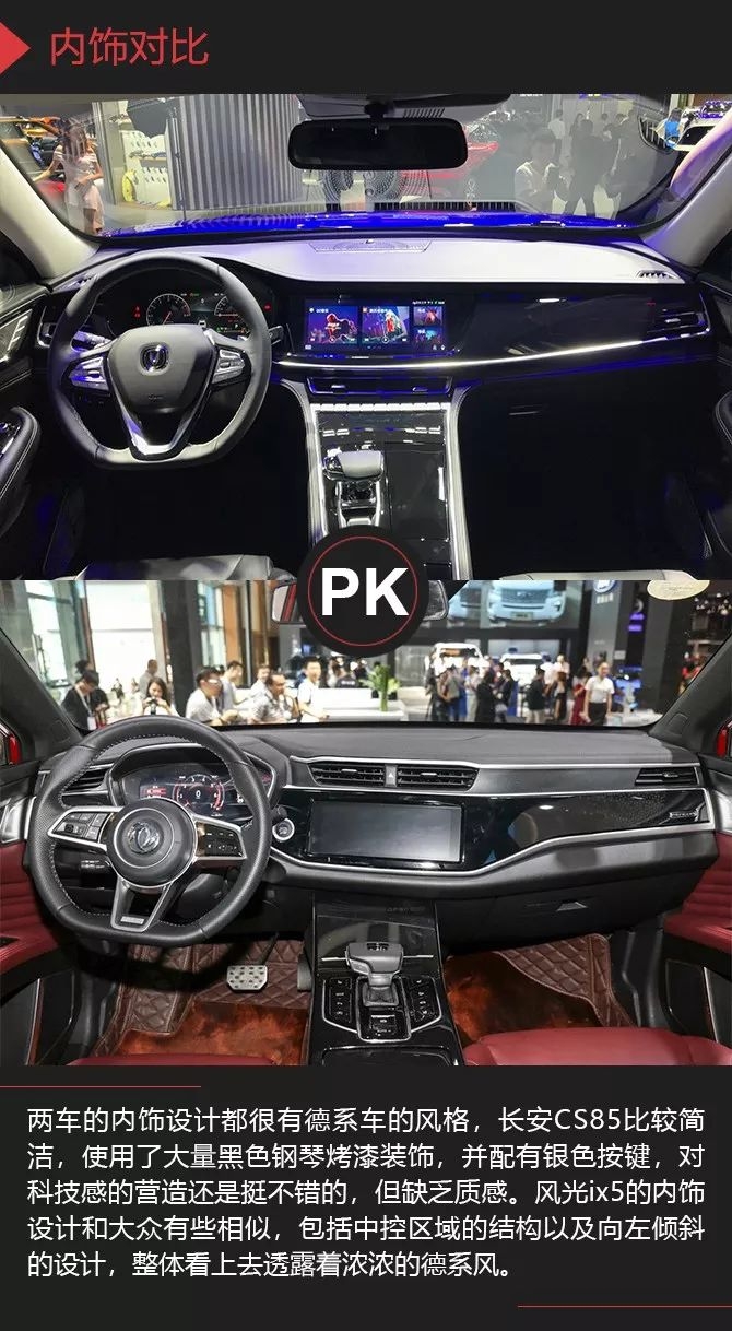自主SUV掀起跨界风 长安CS85和风光ix5谁能拔得头筹？-新浪汽车