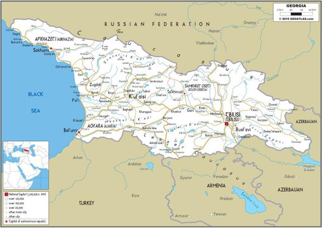 正在一分为三的国家|格鲁吉亚|共和国|南奥塞梯_新浪新闻