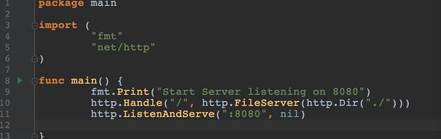 基于python和golang的轻量级http服务器的搭建