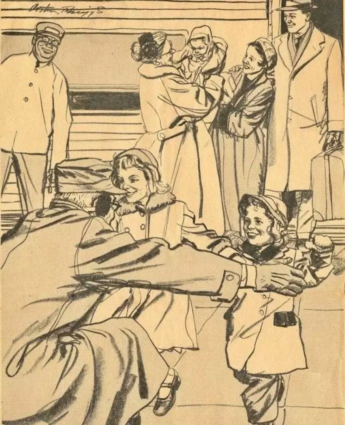 插画速写大师 Austin Briggs（1908 – 1973）