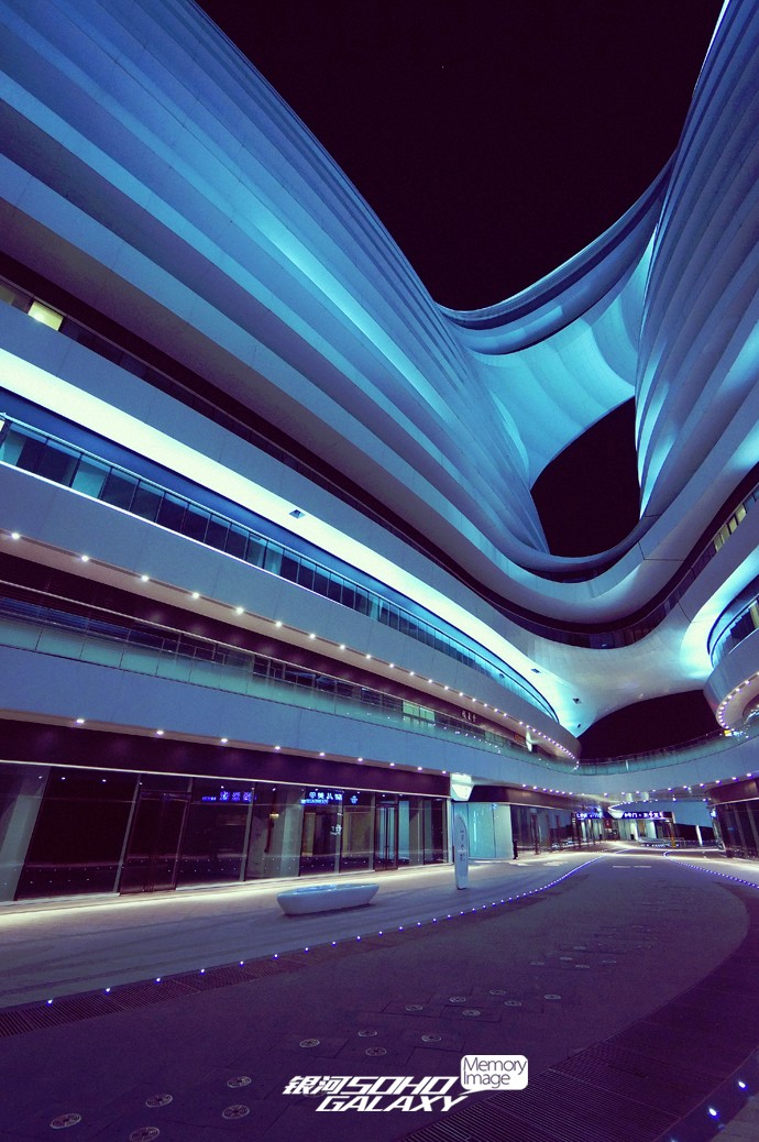 银河soho建筑奇观|银河|建筑|移轴_新浪新闻