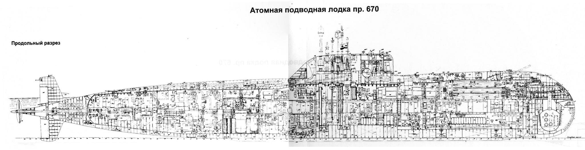 670型和670M型巡航导弹核潜艇（又被叫做C-1级，和C-2级）|核潜艇|巡航导弹|北德文斯克|基市|舾装_新浪新闻