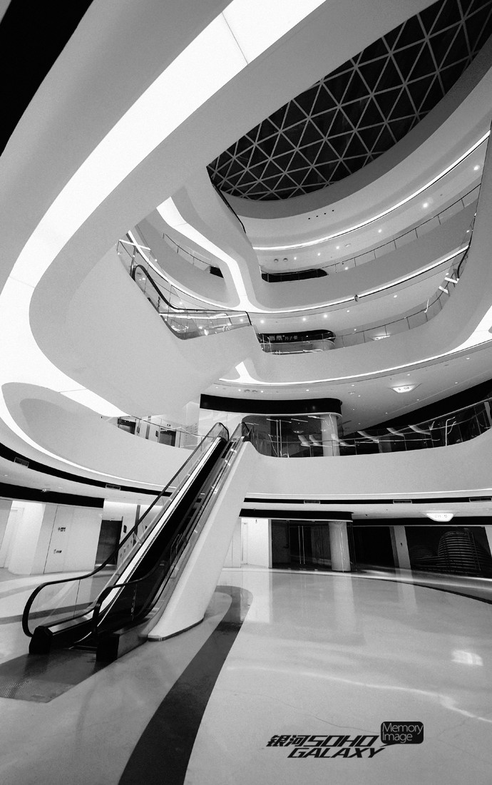 银河soho建筑奇观|银河|建筑|移轴_新浪新闻