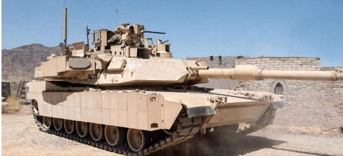 美军M1A2 SEP v2坦克首次亮相 装备主动防御系统
