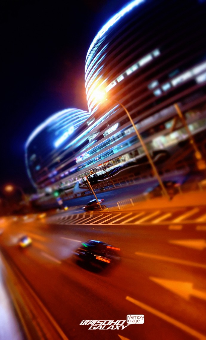 银河soho建筑奇观|银河|建筑|移轴_新浪新闻