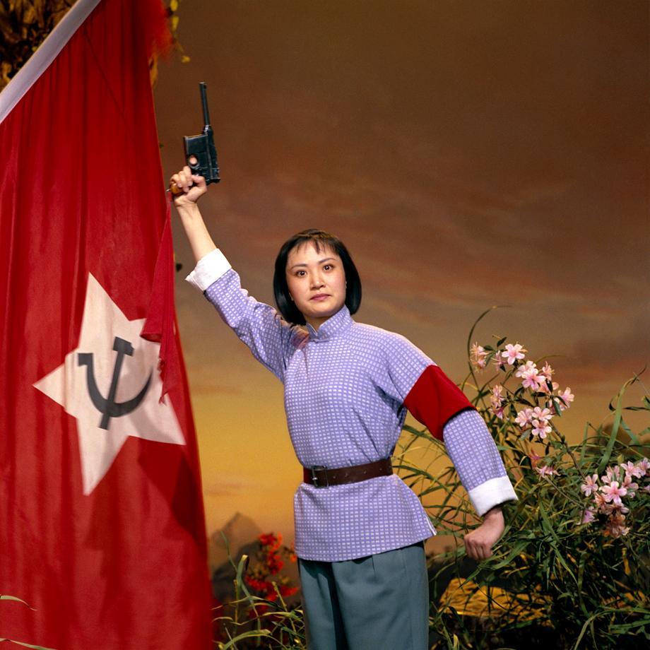 老照片: 样板戏《杜鹃山》剧照 新华社知名摄影师拍摄|杜鹃山|样板戏|剧照_新浪新闻