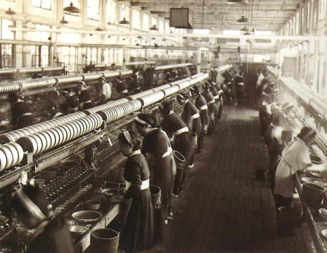 老照片：日本最早的一流公司，一等女工的年薪能盖一座小楼