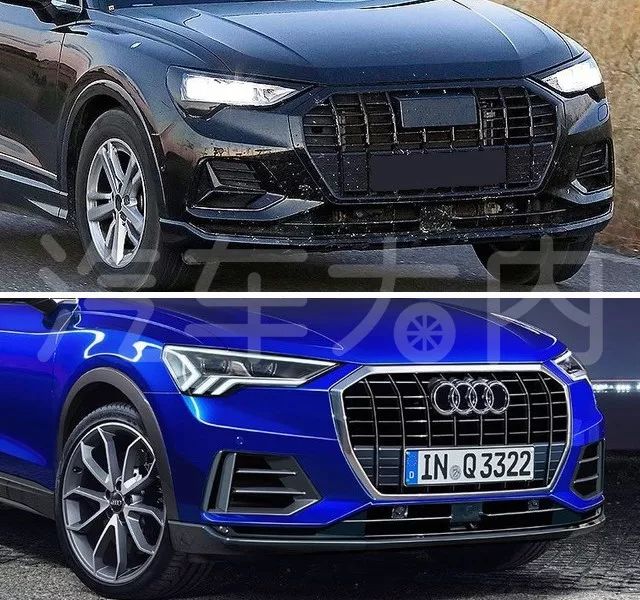 换代奥迪Q3外观、内饰谍报，国产将迎长轴Q3L-新浪汽车