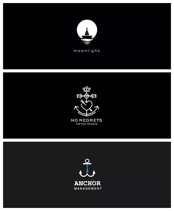 一组超级唯美的海洋logo设计案例，配色和排版都是值得学习的地方。