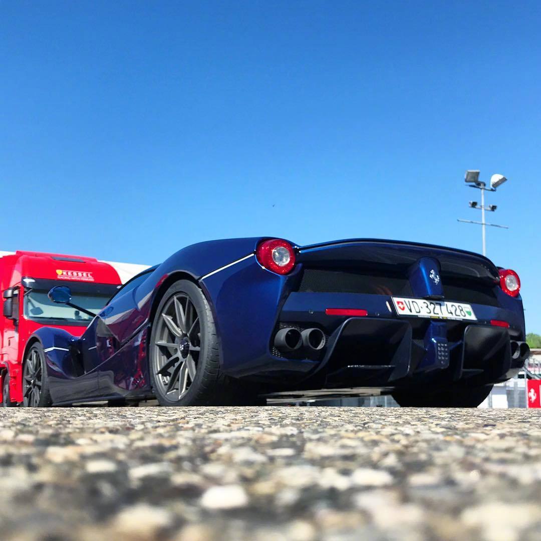 法拉利LaFerrari TDF blue-新浪汽车