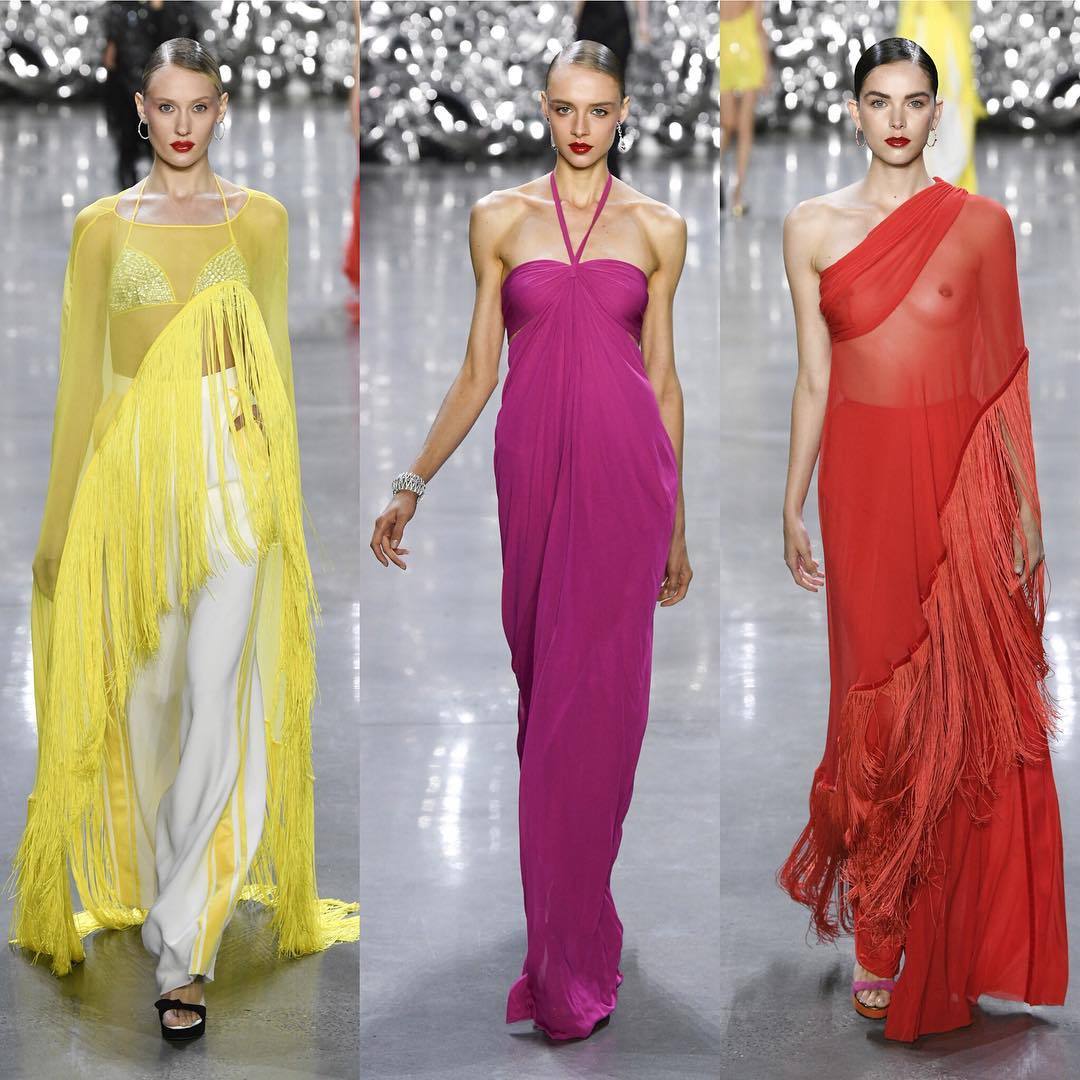 Naeem Khan S/S 2019 | 印度裔设计师Naeem Khan将印度传统与西方的魅