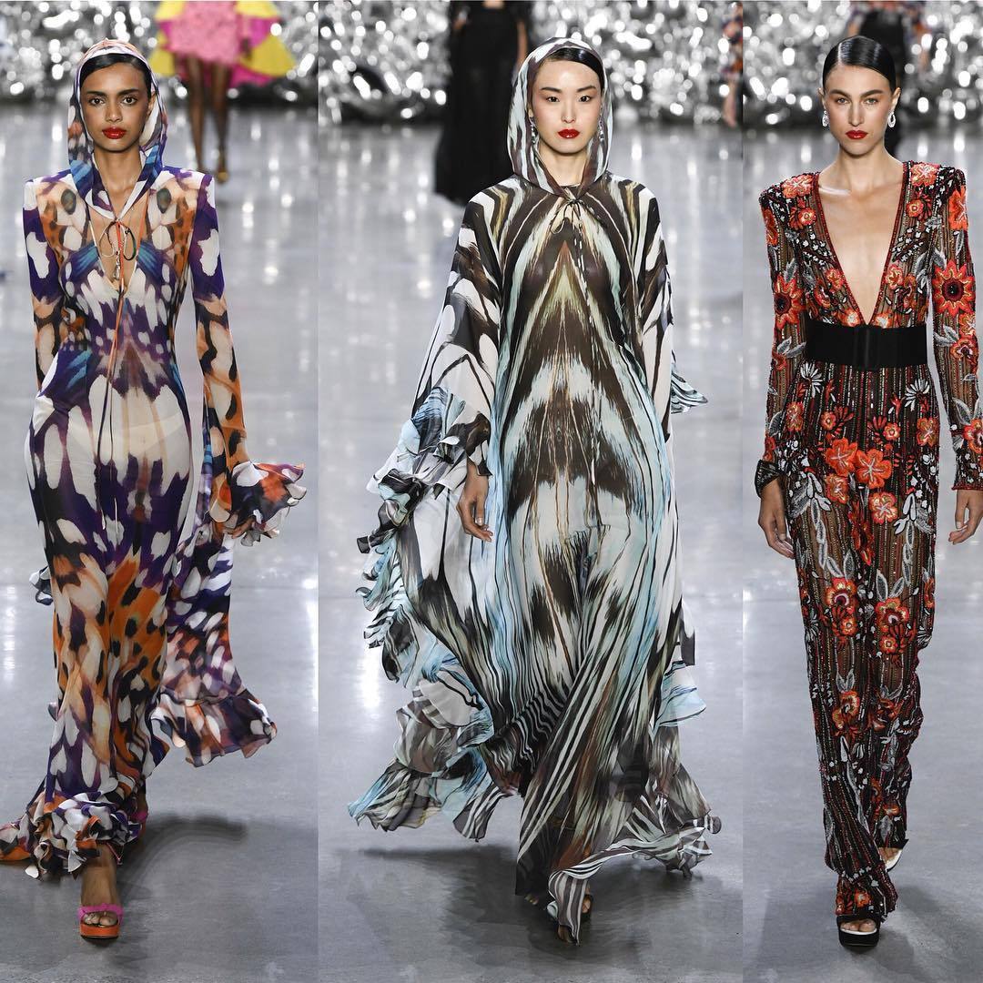 Naeem Khan S/S 2019 | 印度裔设计师Naeem Khan将印度传统与西方的魅