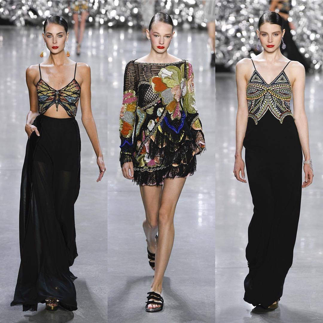 Naeem Khan S/S 2019 | 印度裔设计师Naeem Khan将印度传统与西方的魅