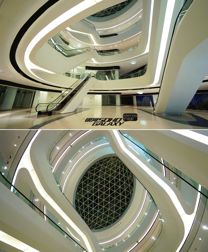 银河soho建筑奇观|银河|建筑|移轴_新浪新闻