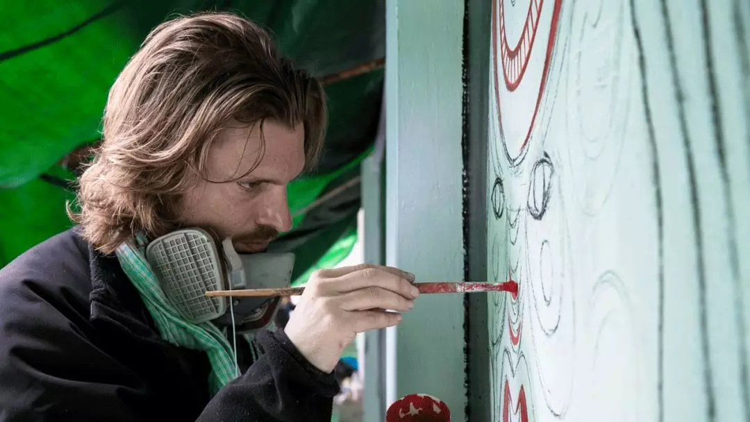 法国的涂鸦艺术家Julien Seth Malland，人称柒先生|涂鸦|人称|弄堂_新浪新闻