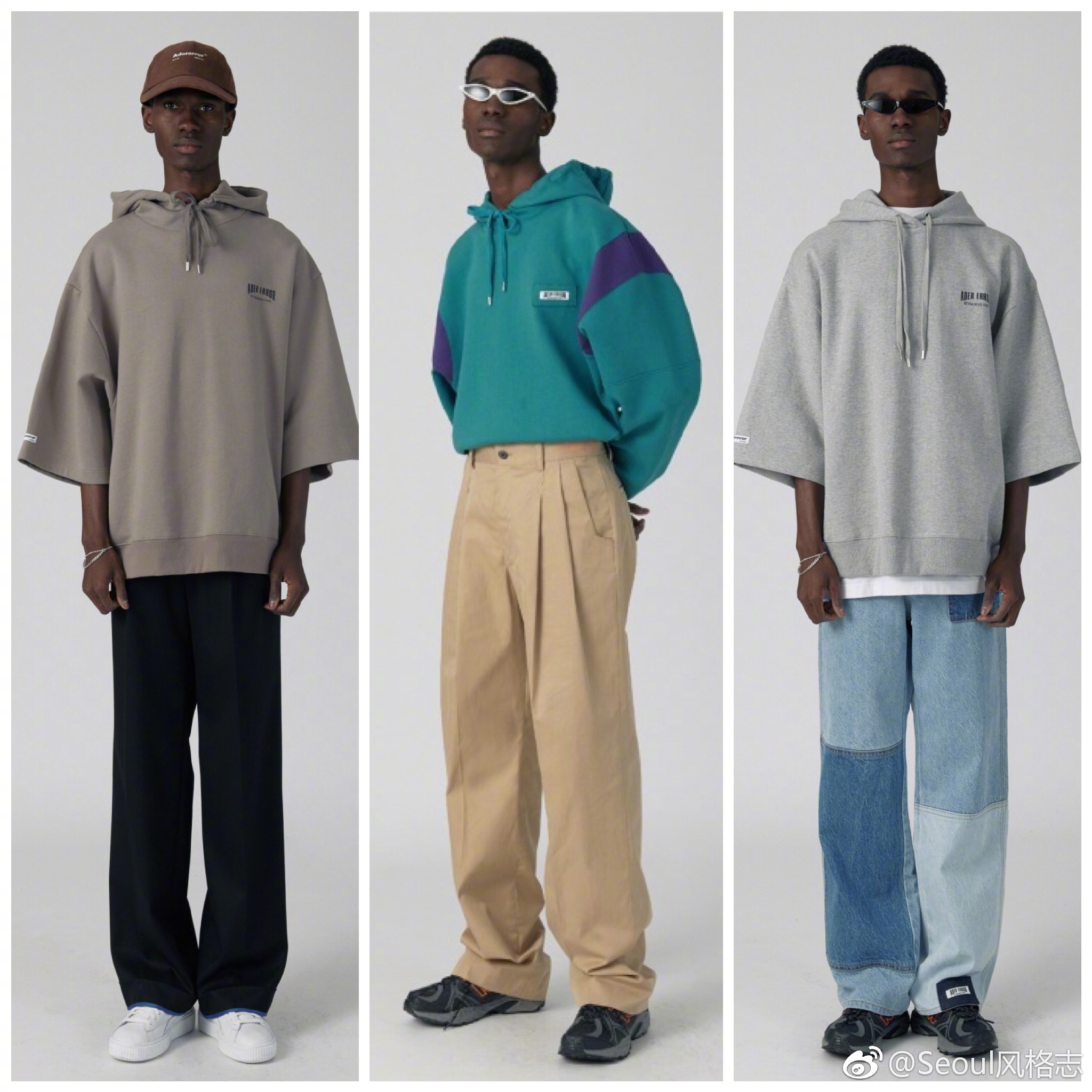 Ader Error 18SS酷酷的利落感，简约中性的廓形男友风设计