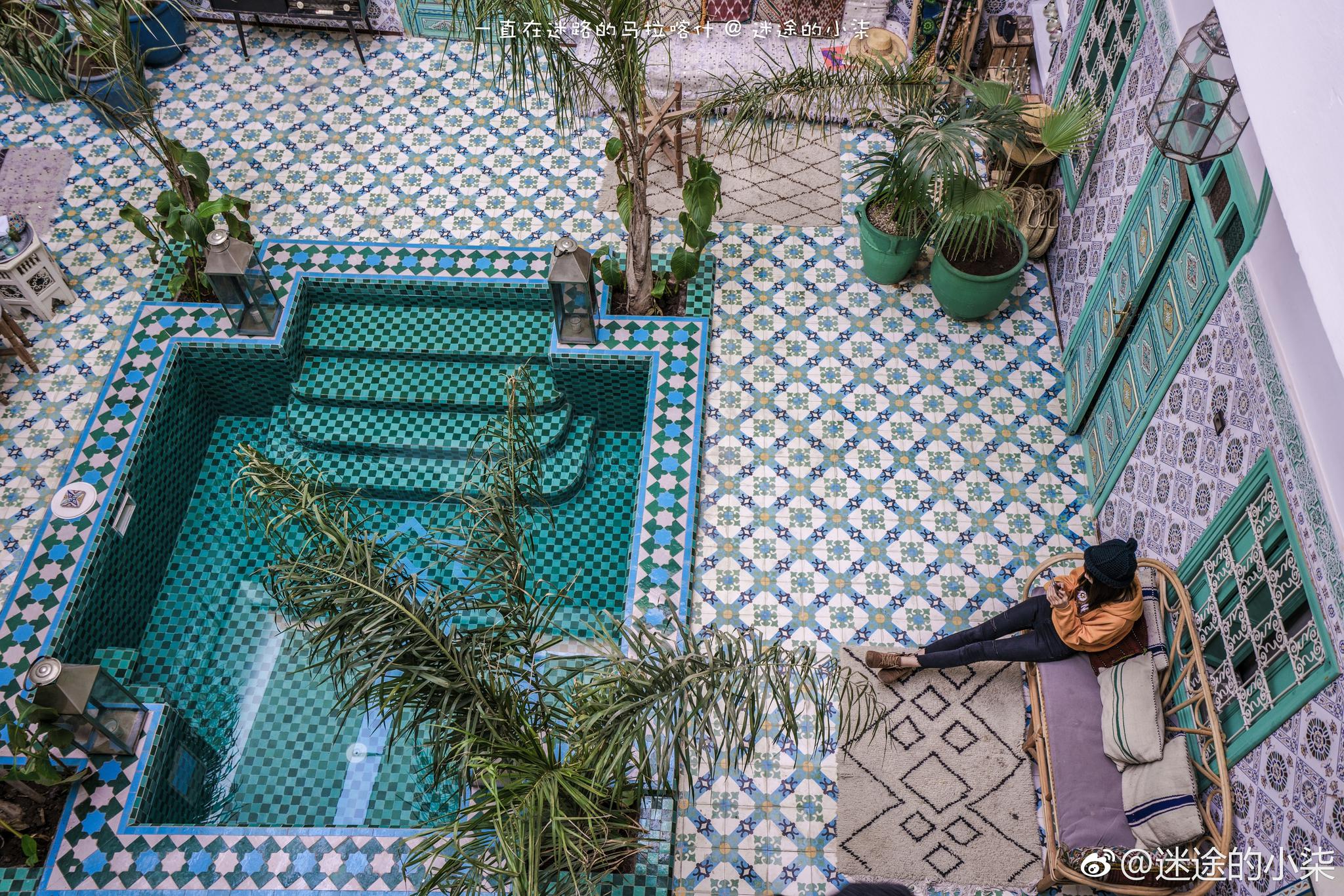 摩洛哥网红酒店位于马拉喀什的 Riad Be Marrakech 需要提前半年才|马拉喀什|摩洛哥|酒店|城镇|民宿_新浪新闻
