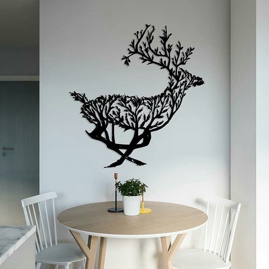 分享一组室内金属雕塑装置 | Yaka Design