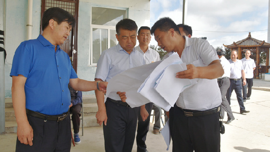 王旭检查移民搬迁及重点项目建设工作|王旭|移民|马栏_新浪新闻