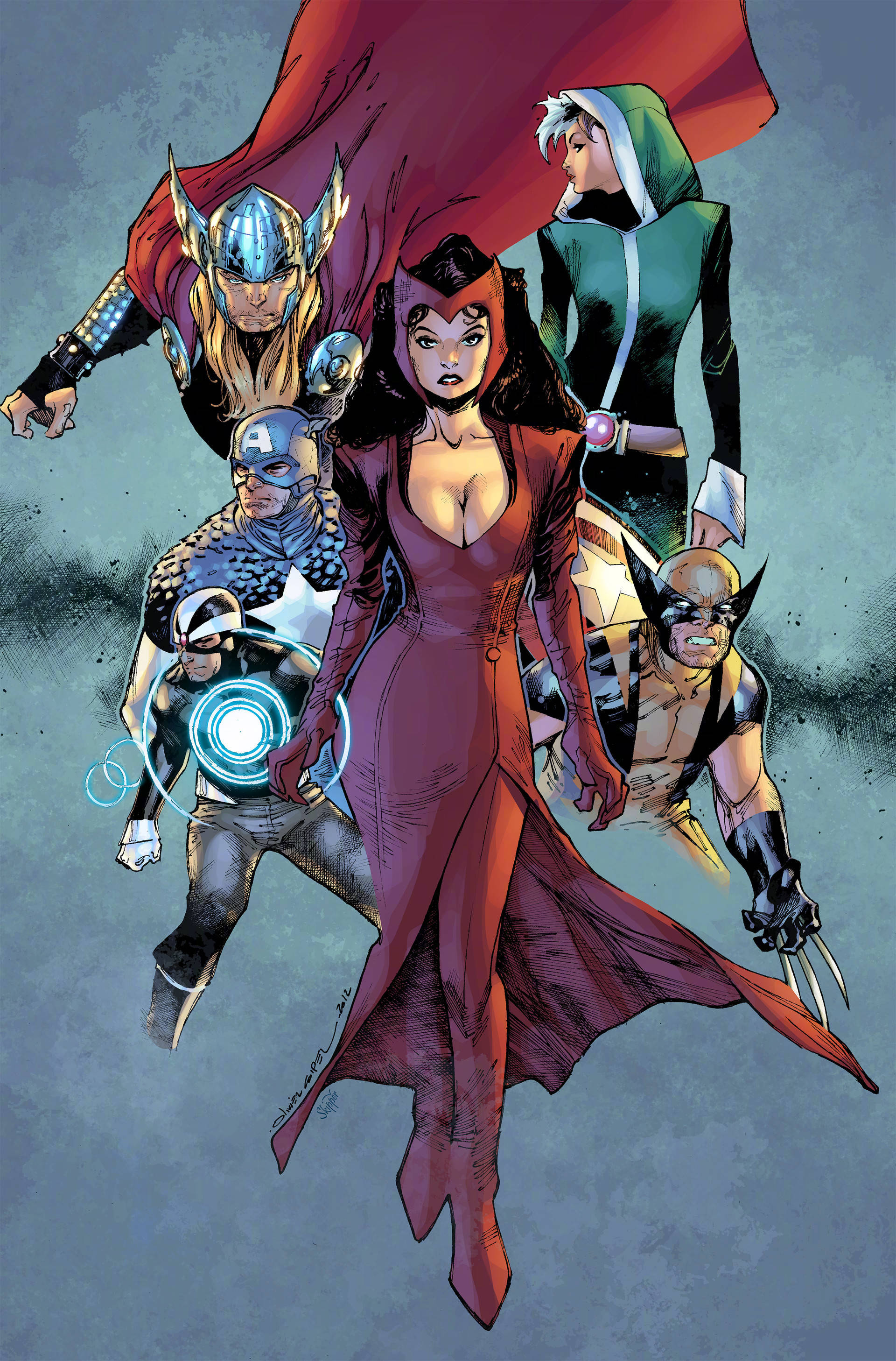 法国🇫🇷漫画家 Olivier Coipel 绘画作品 | www.dccomics