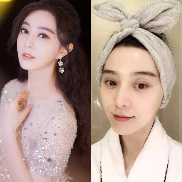 女星卸妆前后对比照，杨幂判若两人！范冰冰卸妆后依旧那么美！|杨幂|范冰冰|卸妆_新浪新闻