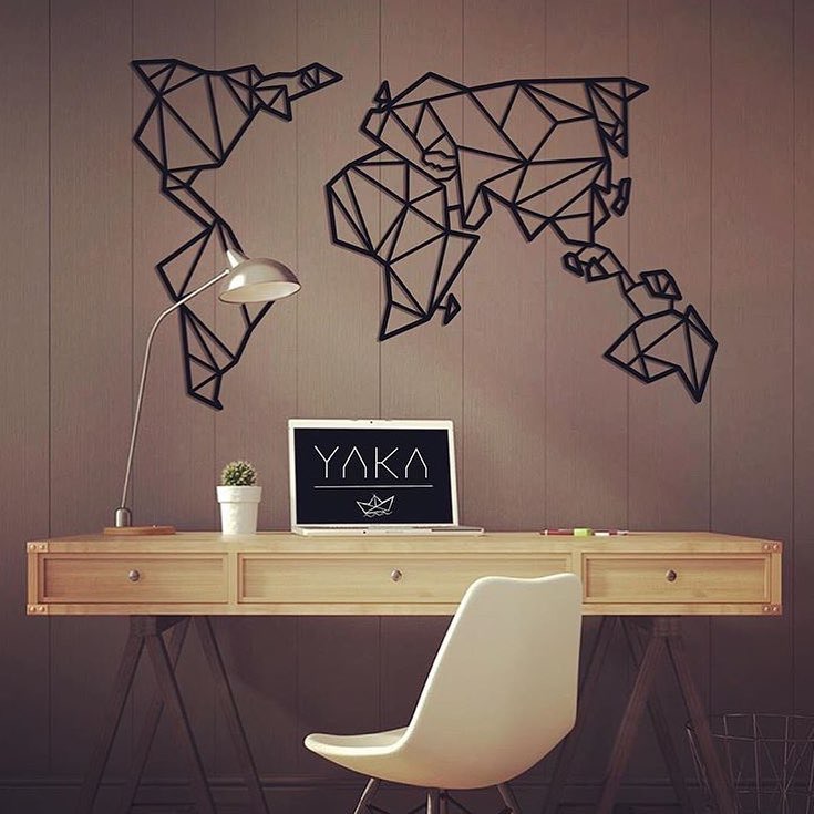 分享一组室内金属雕塑装置 | Yaka Design