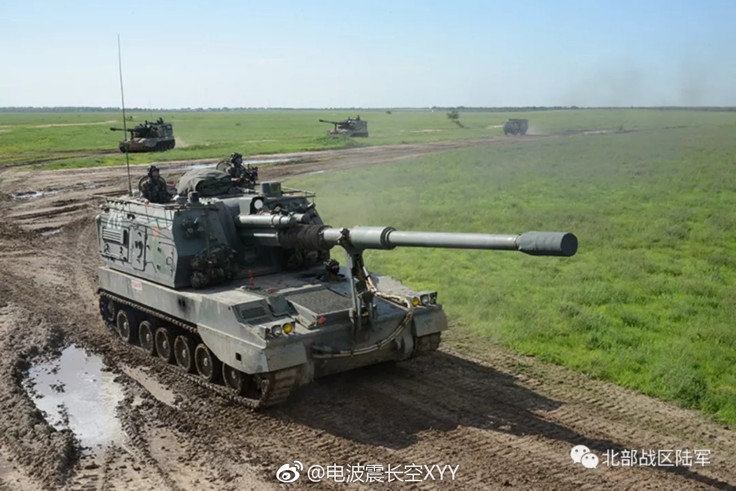 79炮旅PLZ05和PLZ83自行加榴炮|加榴炮|激光|制导炮弹_新浪新闻