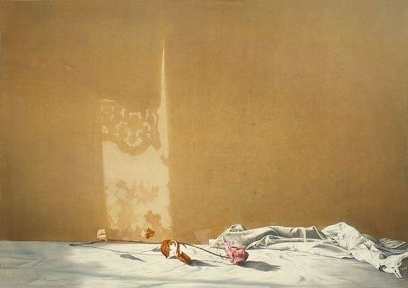 静谧，意大利画家 Fulvio Rinaldi 水彩作品。|画家|水彩|意大利_新浪新闻