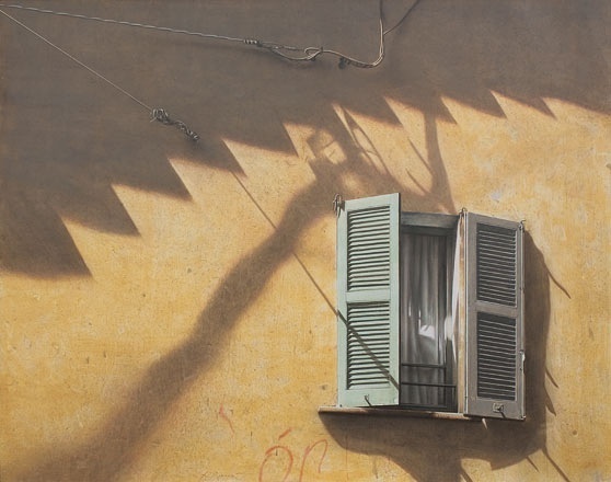 静谧，意大利画家 Fulvio Rinaldi 水彩作品。