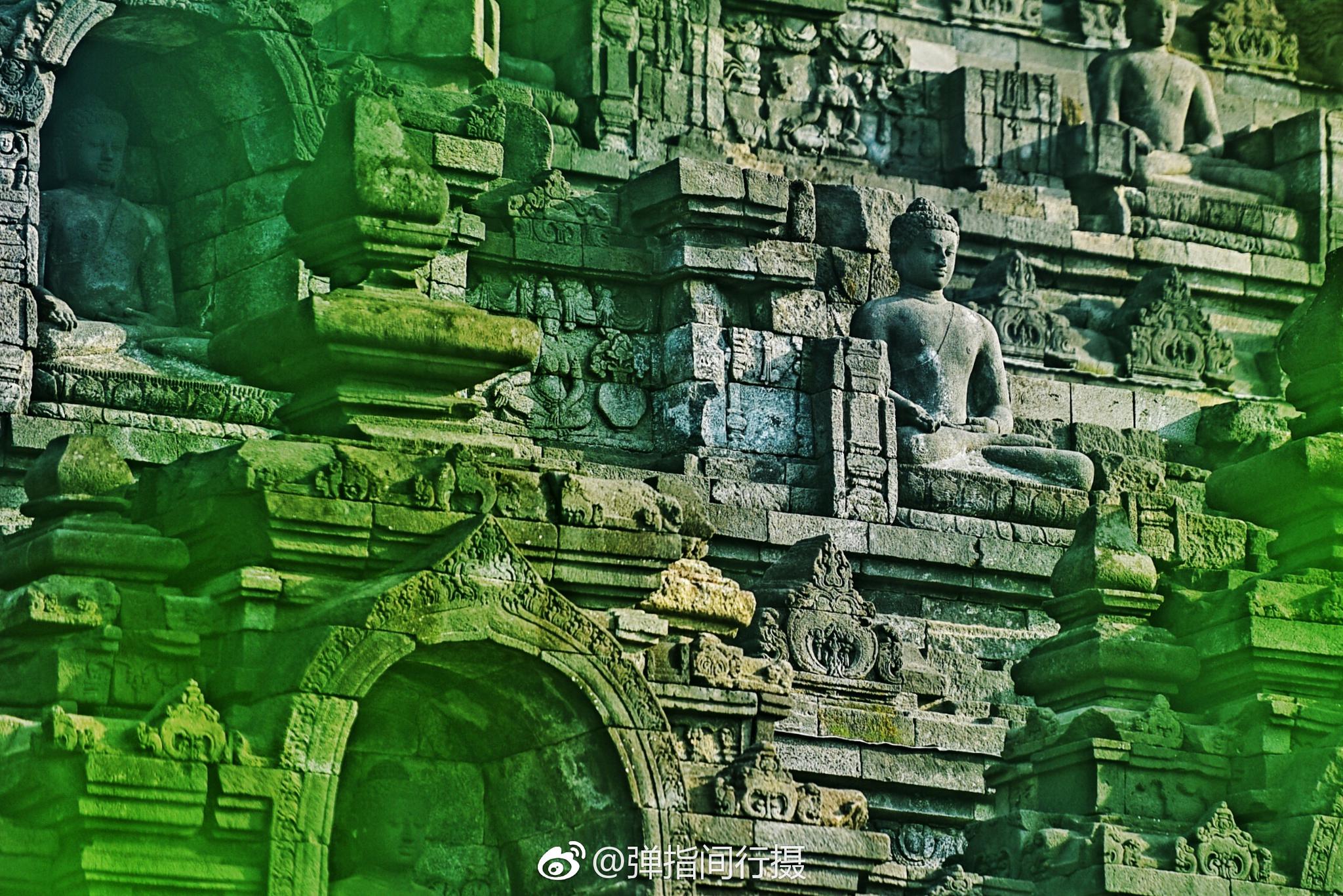 与中国长城、印度泰姬陵、柬埔寨吴哥窟并称为古代东方四大奇迹的婆罗|婆罗浮屠|旅游|印尼|佛教|山丘_新浪新闻
