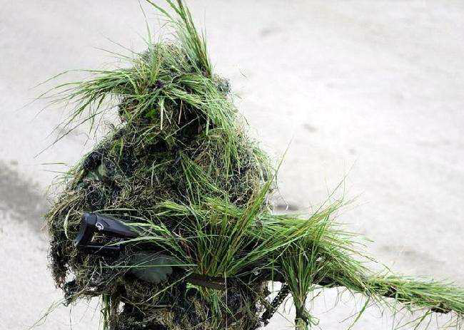 从一张张战场伪装图看如何伪装如何提高士兵生存能力|士兵|战场|狙击手_新浪新闻