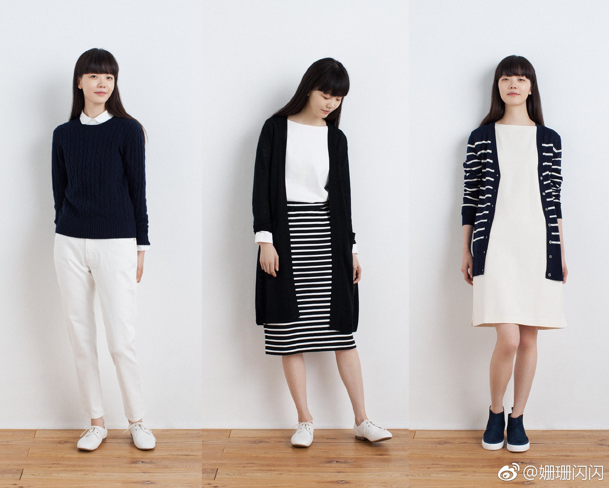 Muji无印良品女士秋冬穿搭lookbook，每一套都是百年经典~|无印良品|女士|经典_新浪新闻