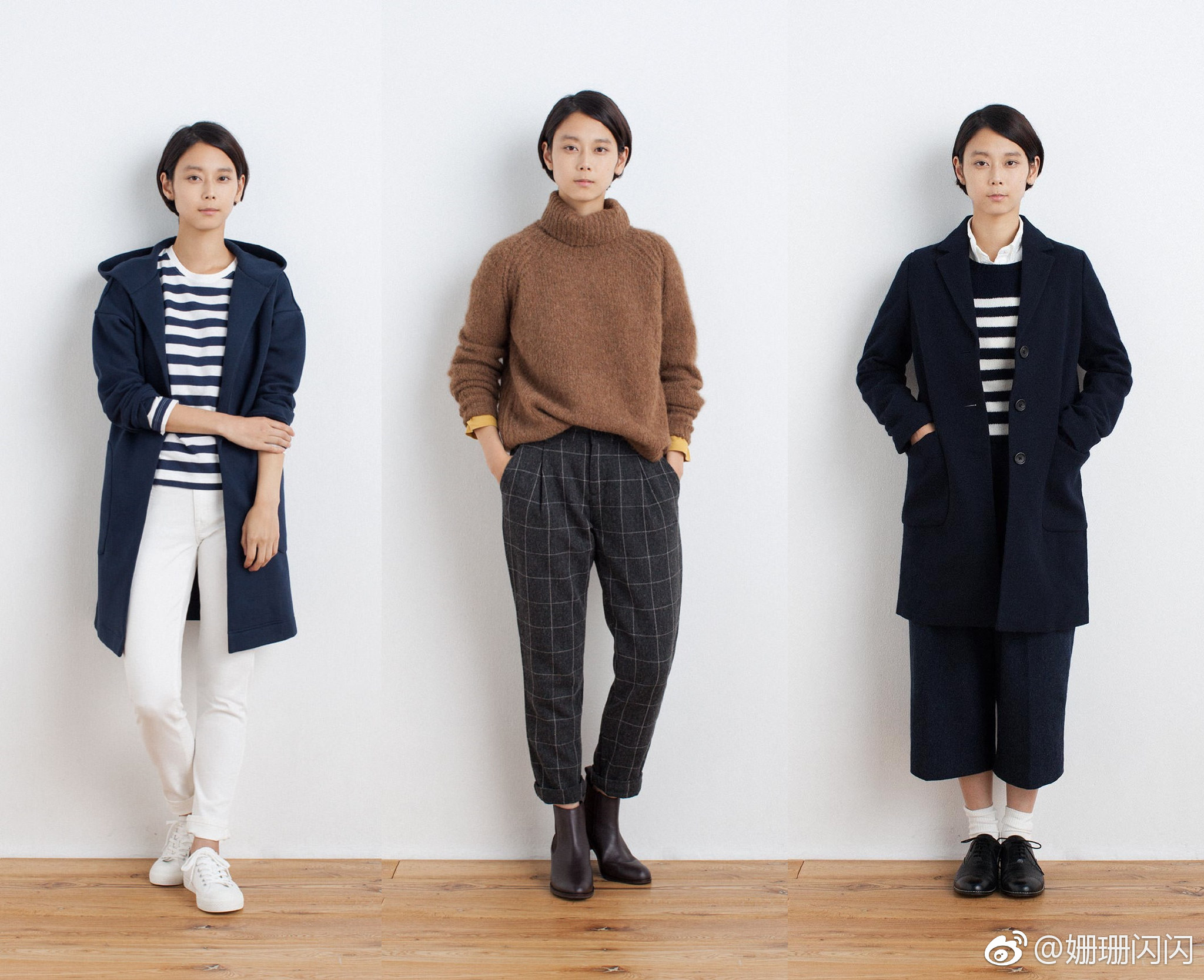 Muji无印良品女士秋冬穿搭lookbook，每一套都是百年经典~|无印良品|女士|经典_新浪新闻