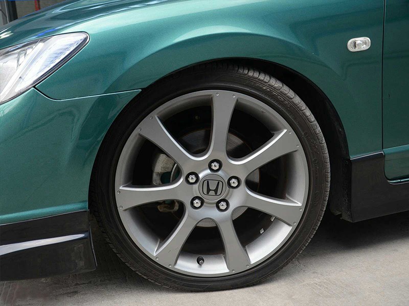 多了几分“春意”！本田八代思域改装案例-新浪汽车