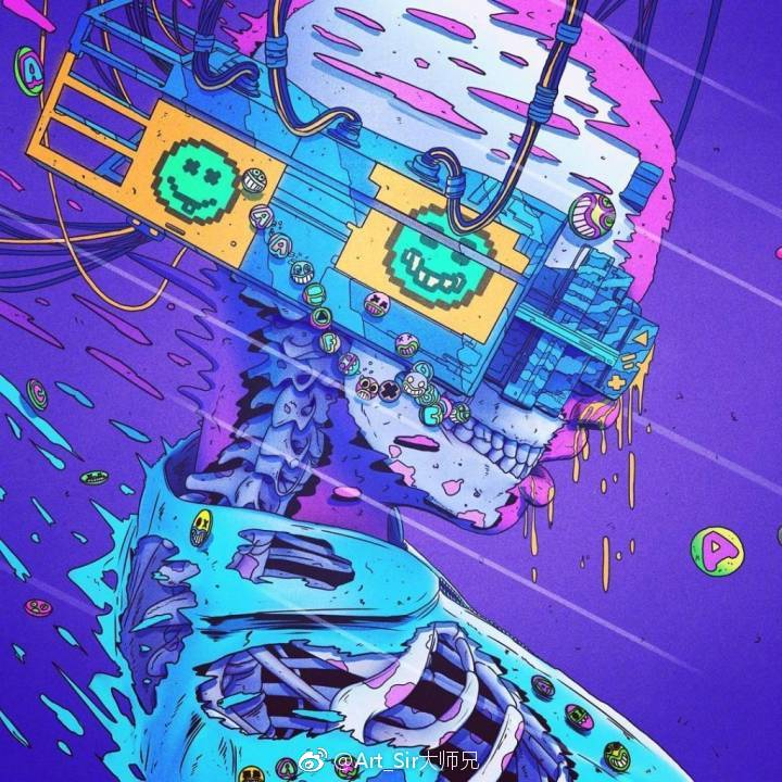 美国设计工作室 Nick Sullo aka xsullo 超酷的插画设计|超酷|工作室|插画设计_新浪新闻