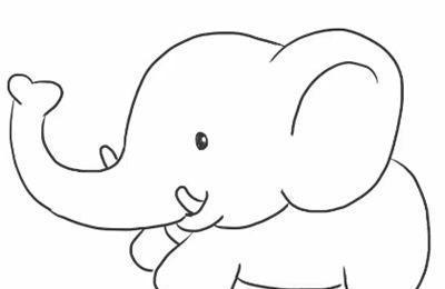 9款大象简笔画，家长请收好！简单好画，提升孩子认知能力！|大象|简笔画|家长_新浪新闻