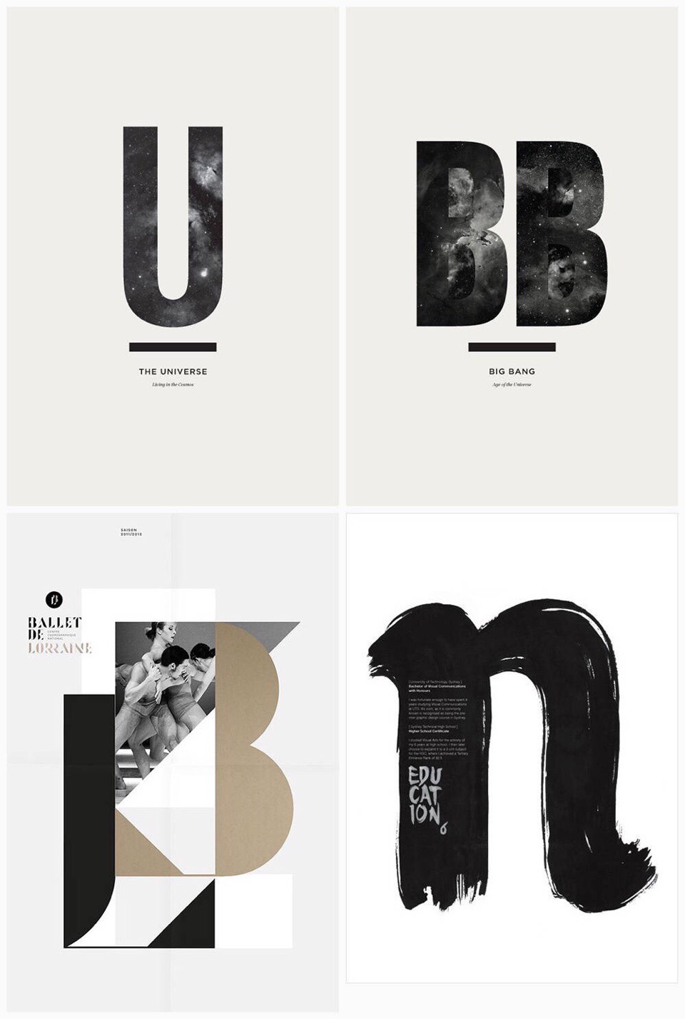 Cool Design | 英文字母海报设计|海报|英文字母|设计_新浪新闻