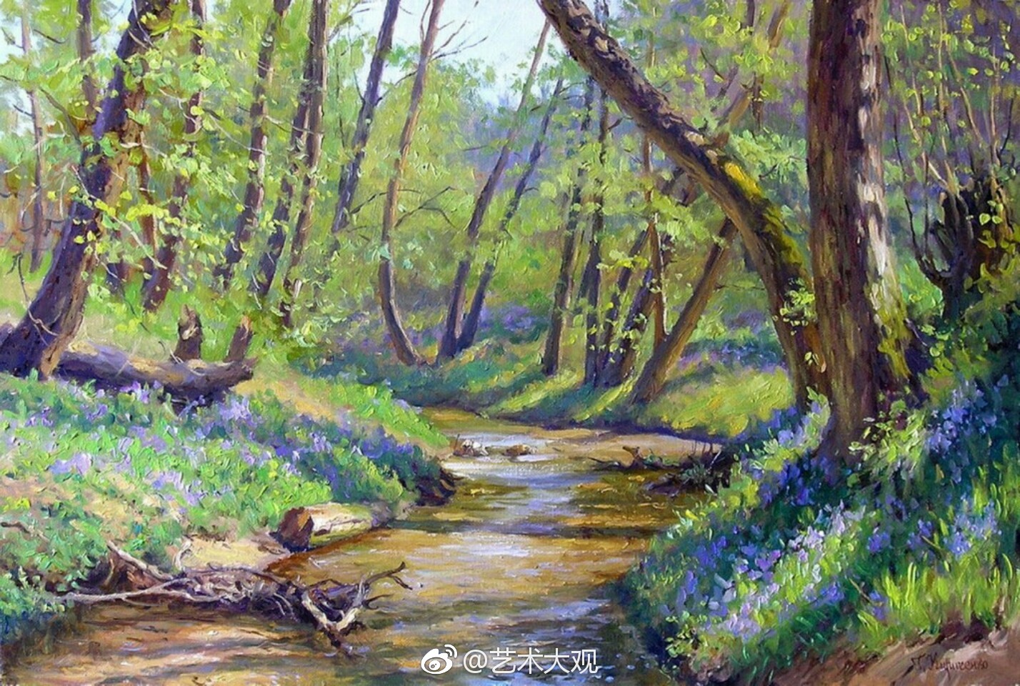 乌克兰画家Gennadiy Kirichenko风景油画专辑 -3_新浪新闻