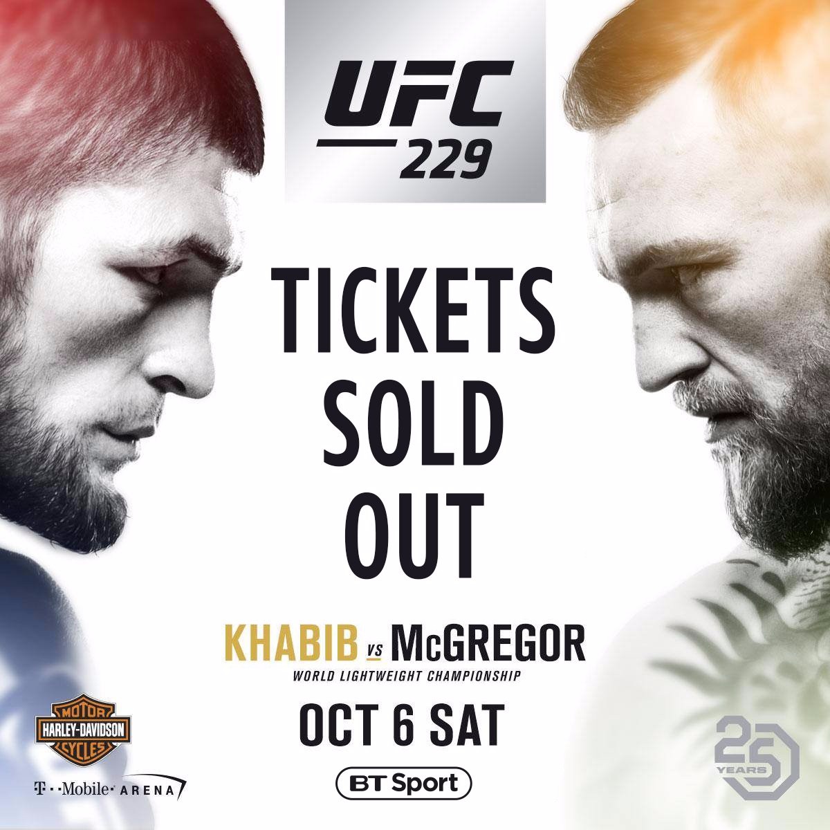 UFC 229：哈比布vs麦格雷戈比赛门票三分钟卖光|麦格雷戈|哈比布|康纳_新浪新闻