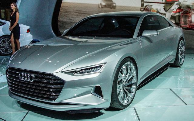 全新奥迪A9来袭，车身5米3，百公里5秒配飞机档杆，完爆宝马7系-新浪汽车