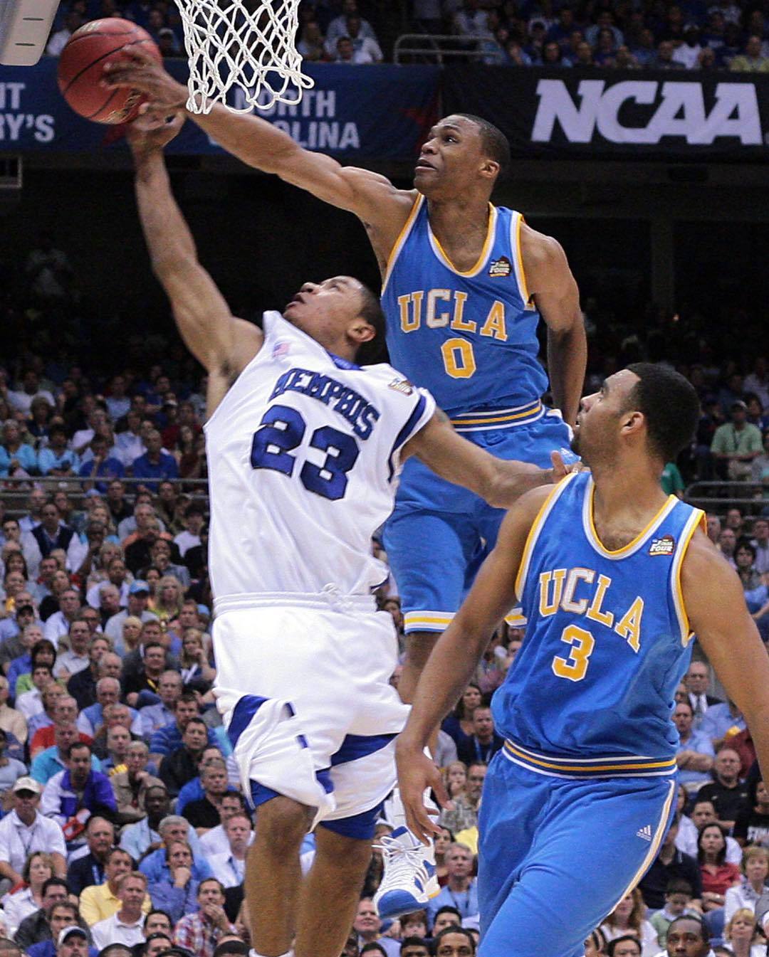 时光荏苒！2008年NCAA半决赛中，罗斯和威少相遇