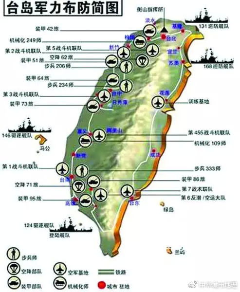 看懂台湾的十一张地图|地图|夜市|台湾岛_新浪新闻