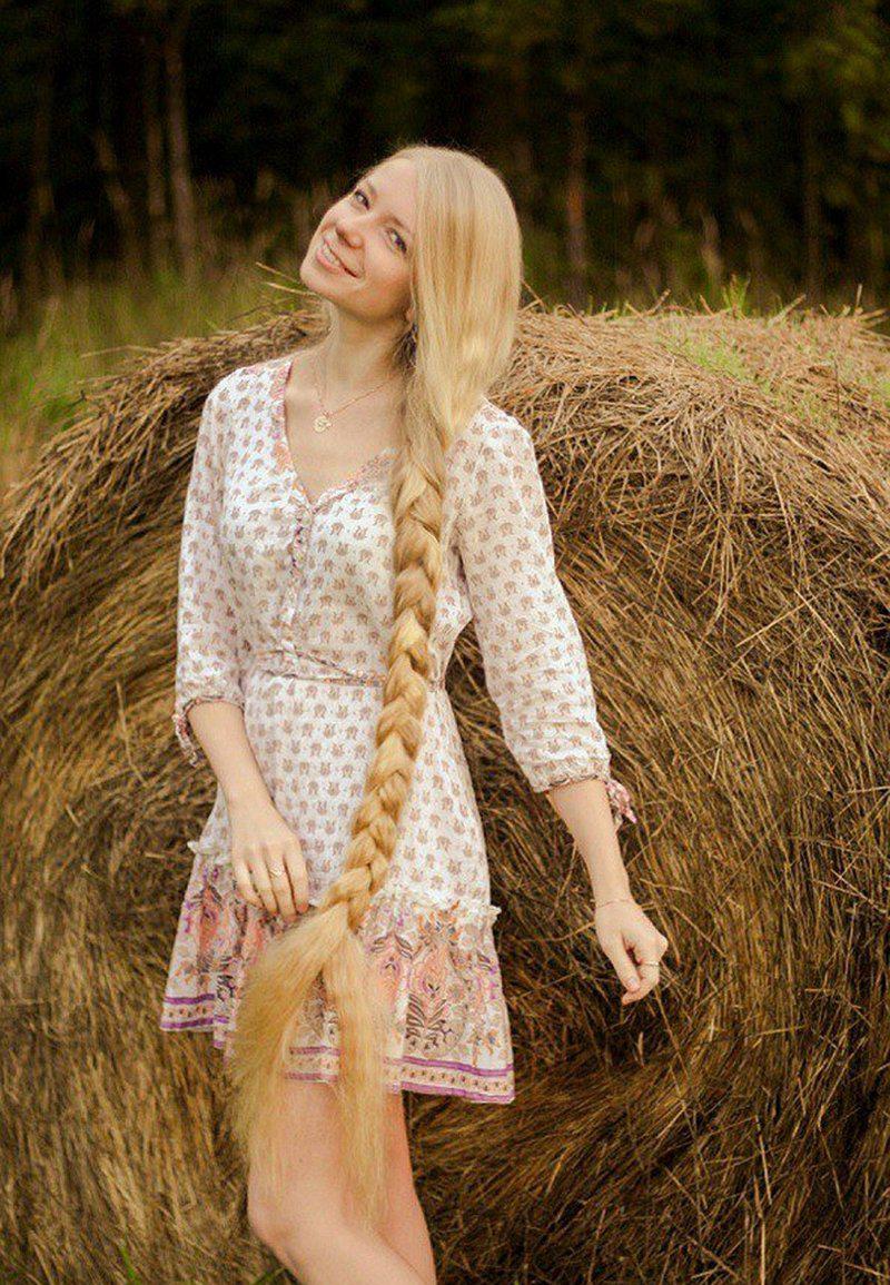 美丽的俄罗斯姑娘和她们让人难忘的麻花辫|麻花辫|发型|辫子_新浪新闻